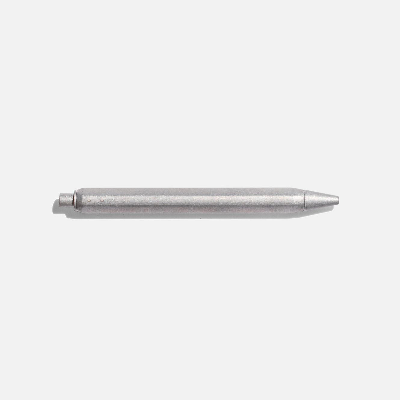 Onigiri Ballpoint Pen - Silver Raw – Before Breakfast