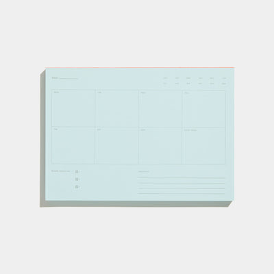 Weekly Notepad – Before Breakfast